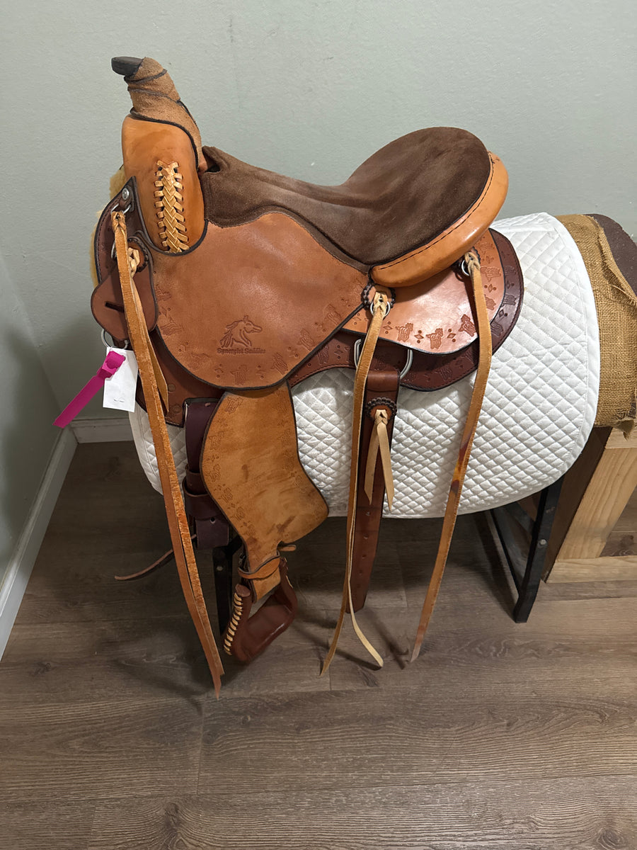 15” Synergist Western Saddle – A Little Bit Used Tack Shop