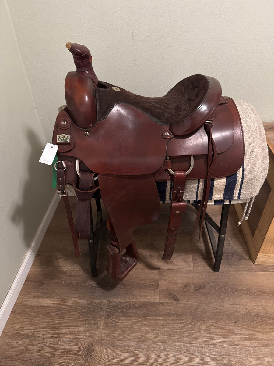 16” Big Horn Western Saddle – A Little Bit Used Tack Shop