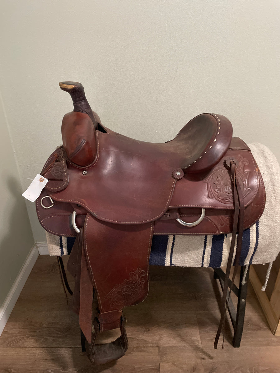 16” Colorado Saddlery Western Rope Saddle – A Little Bit Used Tack Shop